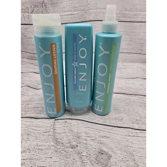 enjoy | Hair | Enjoy Shaping Lotion Texture Cream And Thermal Spray ...
